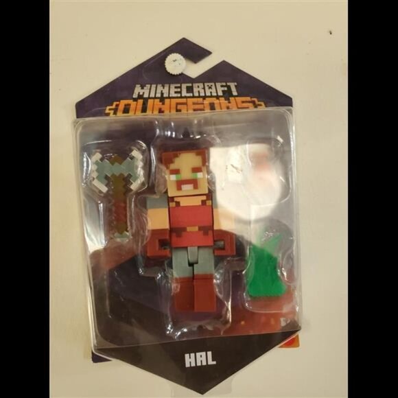 Toys | Mattel Collectible Minecraft Dungeons 325 Hal Action Figure Kids ...